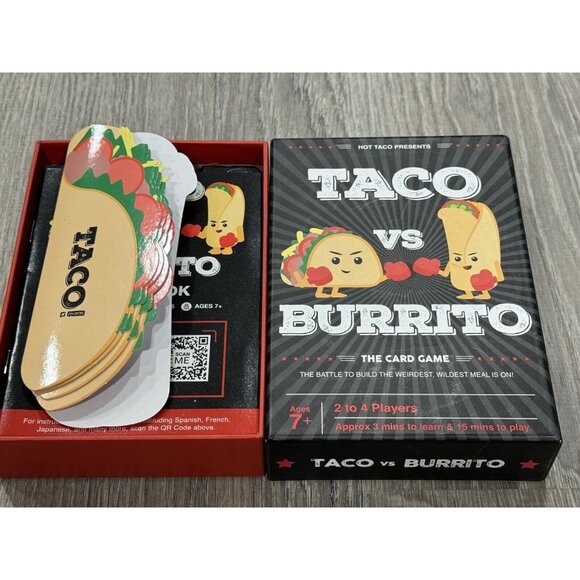 Unbranded | Games | Taco Vs Burrito The Card Game 28 Hot Taco Weirdest ...